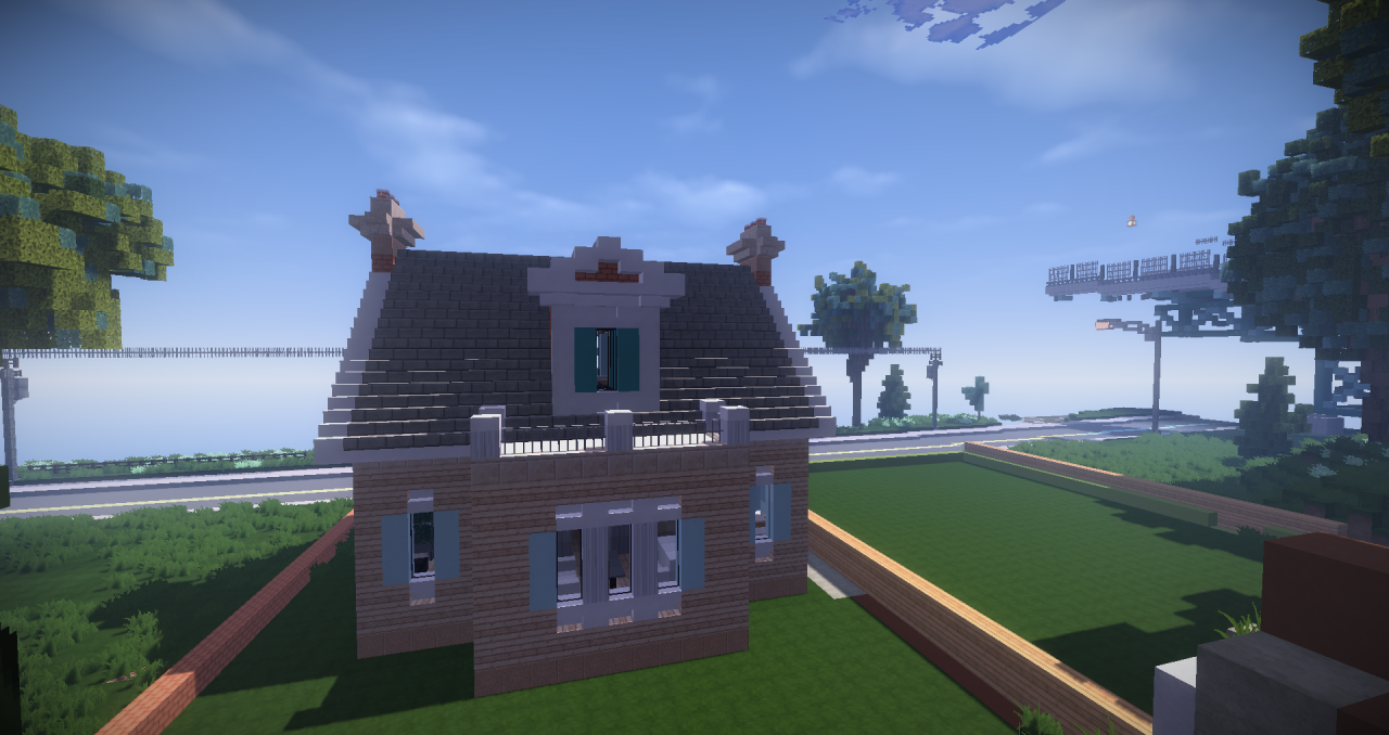 Dutch Cape Cod House Minecraft Map