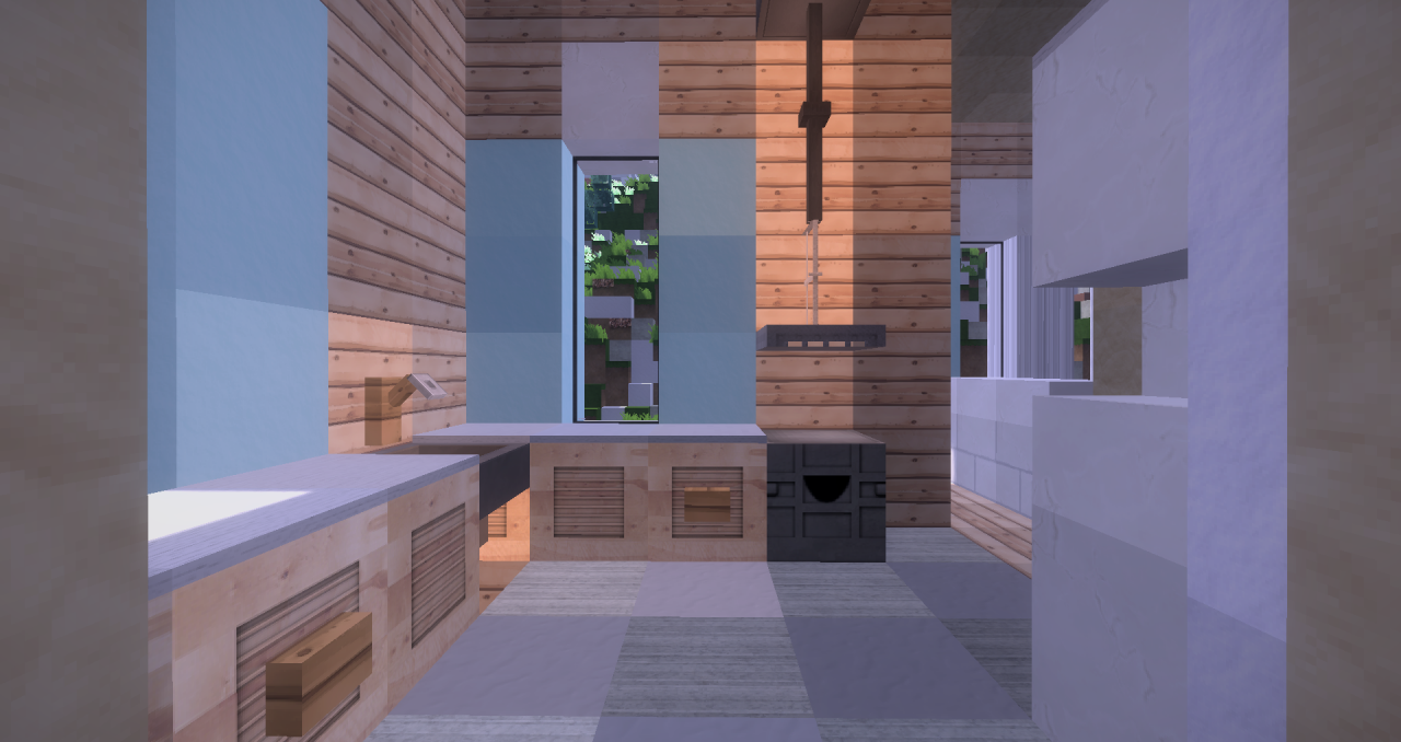 Dutch Cape Cod House Minecraft Map