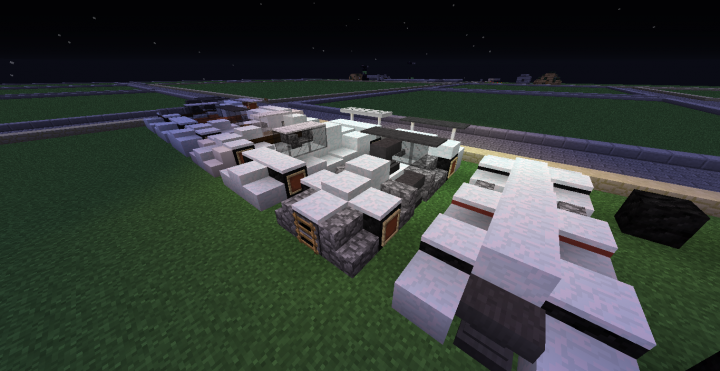 My Car designs Minecraft Map