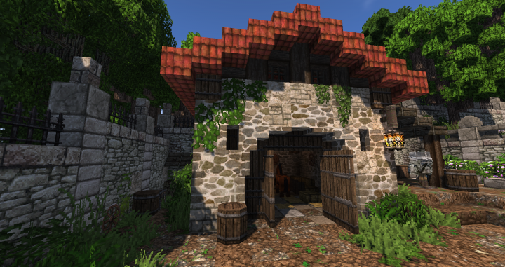 Medieval Estate [Conquest Reforged] Minecraft Project