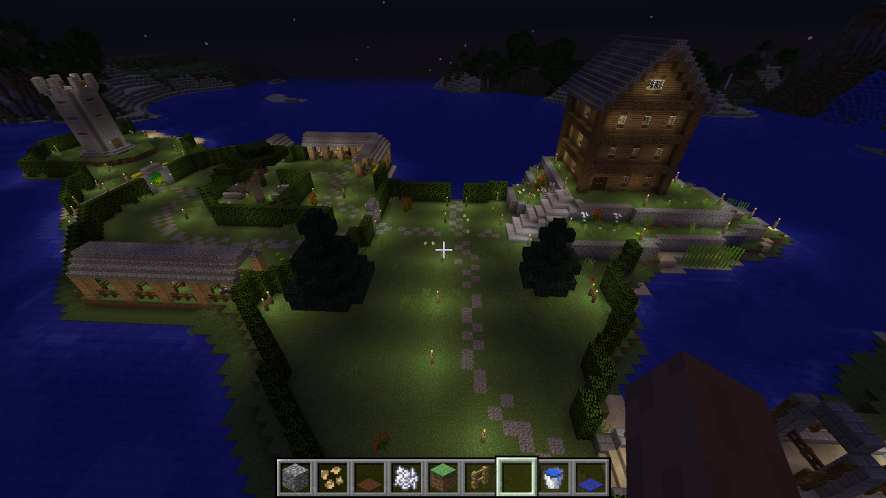 Island House Minecraft Map