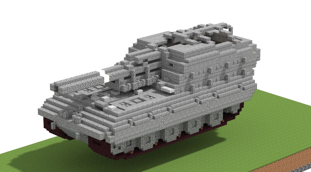 Geschützwagen E-100 (4:1) Minecraft Map