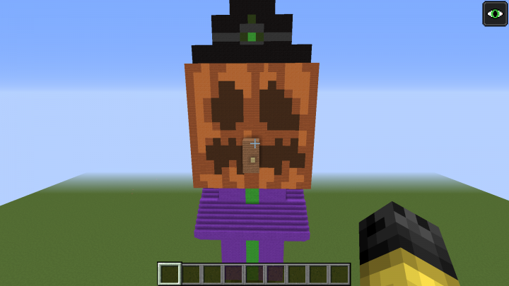 Burning Pumpkin Witch (1.11) Minecraft Map