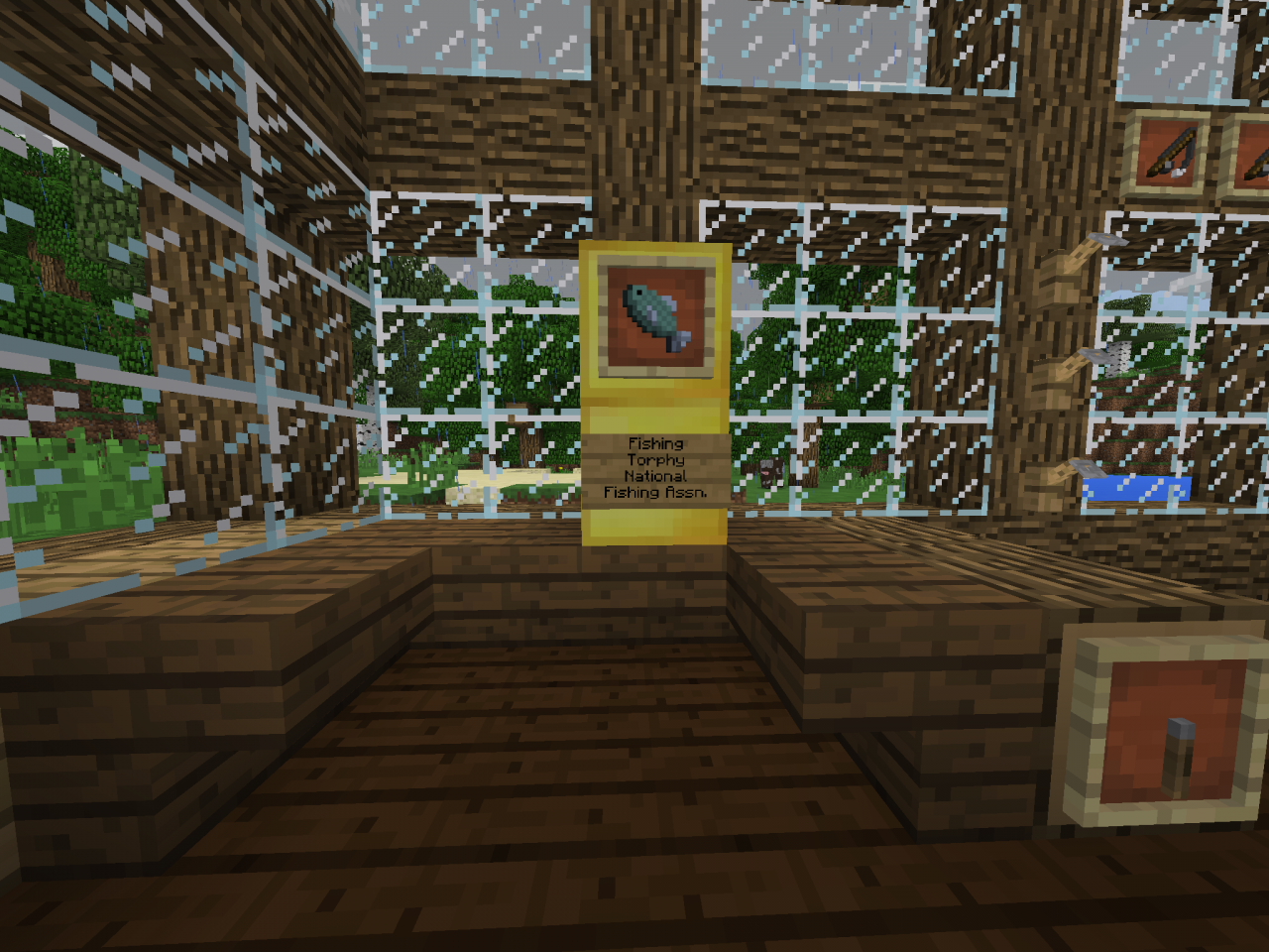 Lakeside Fishing Cabin Minecraft Map