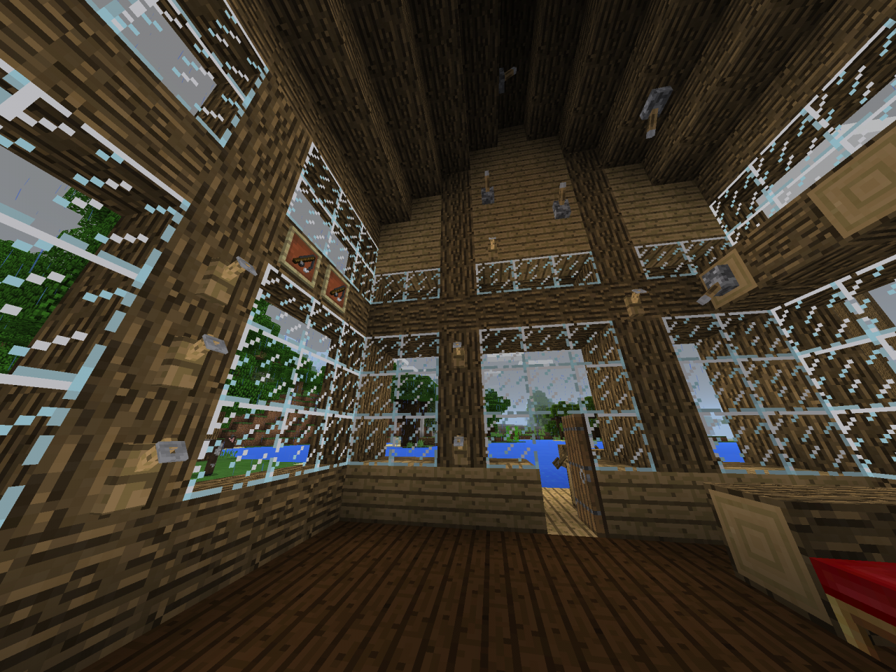 Lakeside Fishing Cabin Minecraft Map