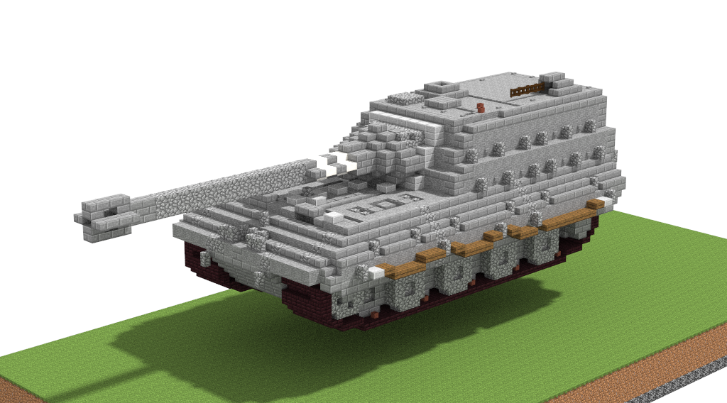 JagdPanzer E-100 (4:1) Minecraft Map