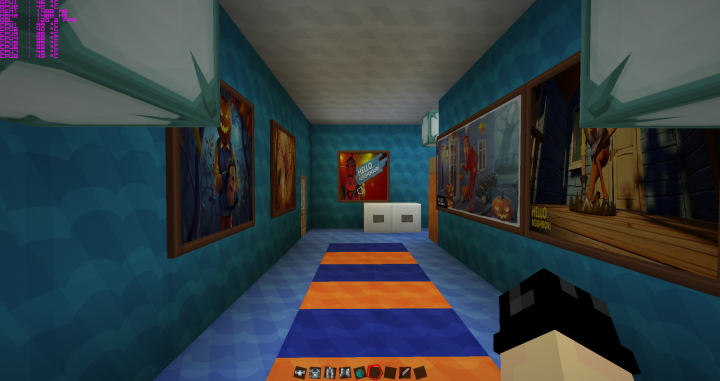 Hello Neighbor! Texture Pack&Map! Minecraft Texture Pack