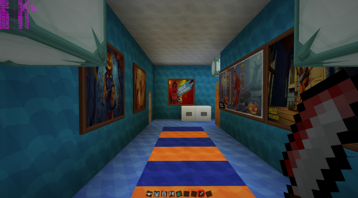 Hello Neighbor! Texture Pack&Map! Minecraft Texture Pack