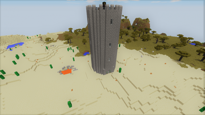 Mini Challenging Dungeon Tower Minecraft Map