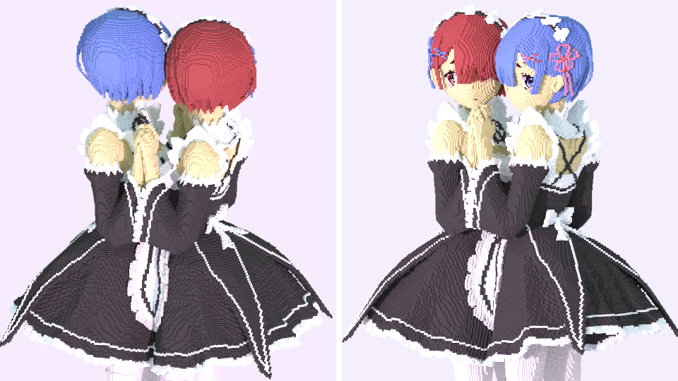 Re:Zero - Ram & Rem Minecraft Map