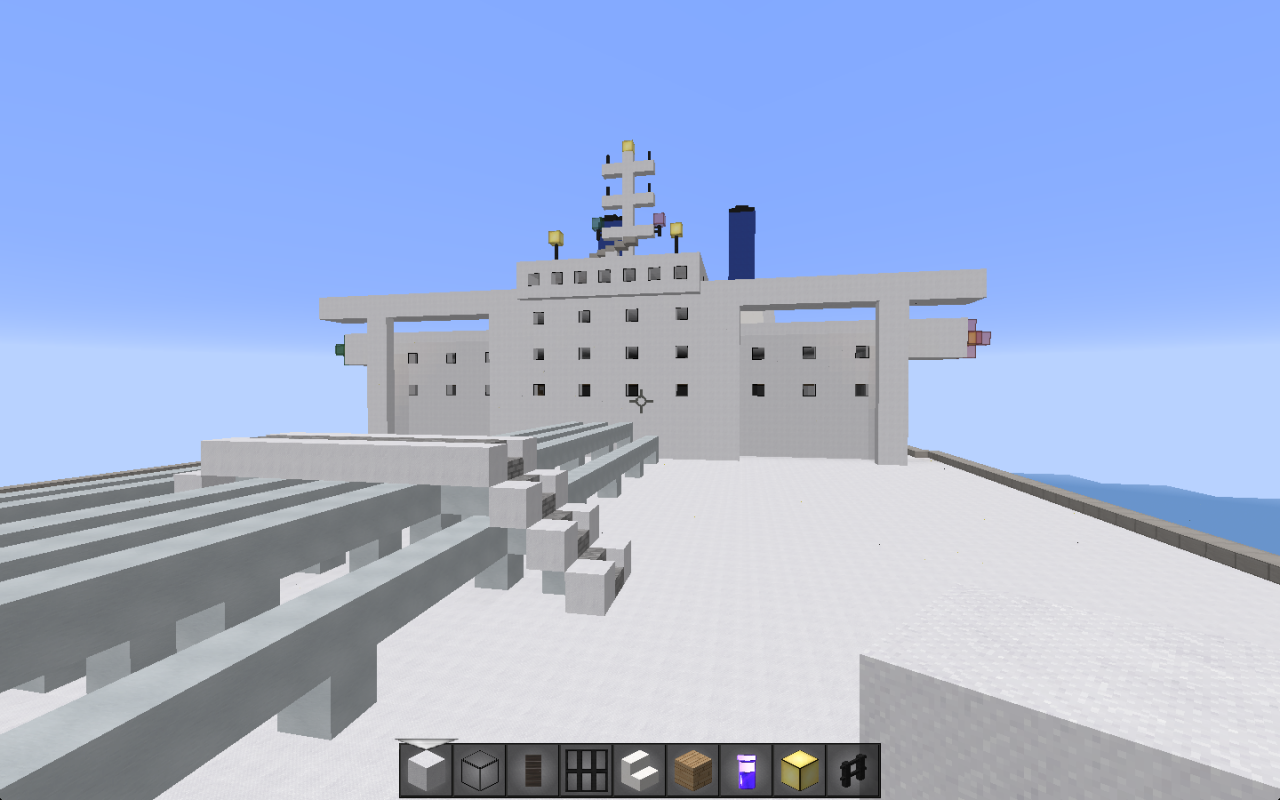 Oil Tanker Superstructure Conversion Minecraft Map