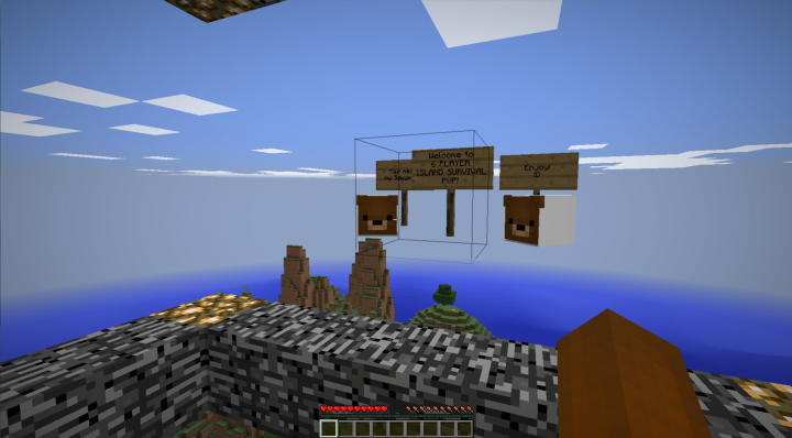 6 Player Survival PvP Island Brawl Minecraft Map