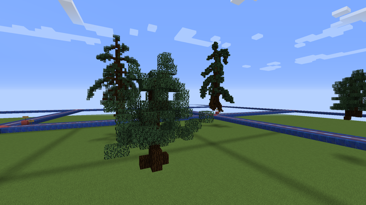 Biome tree pack- Taiga Minecraft Map