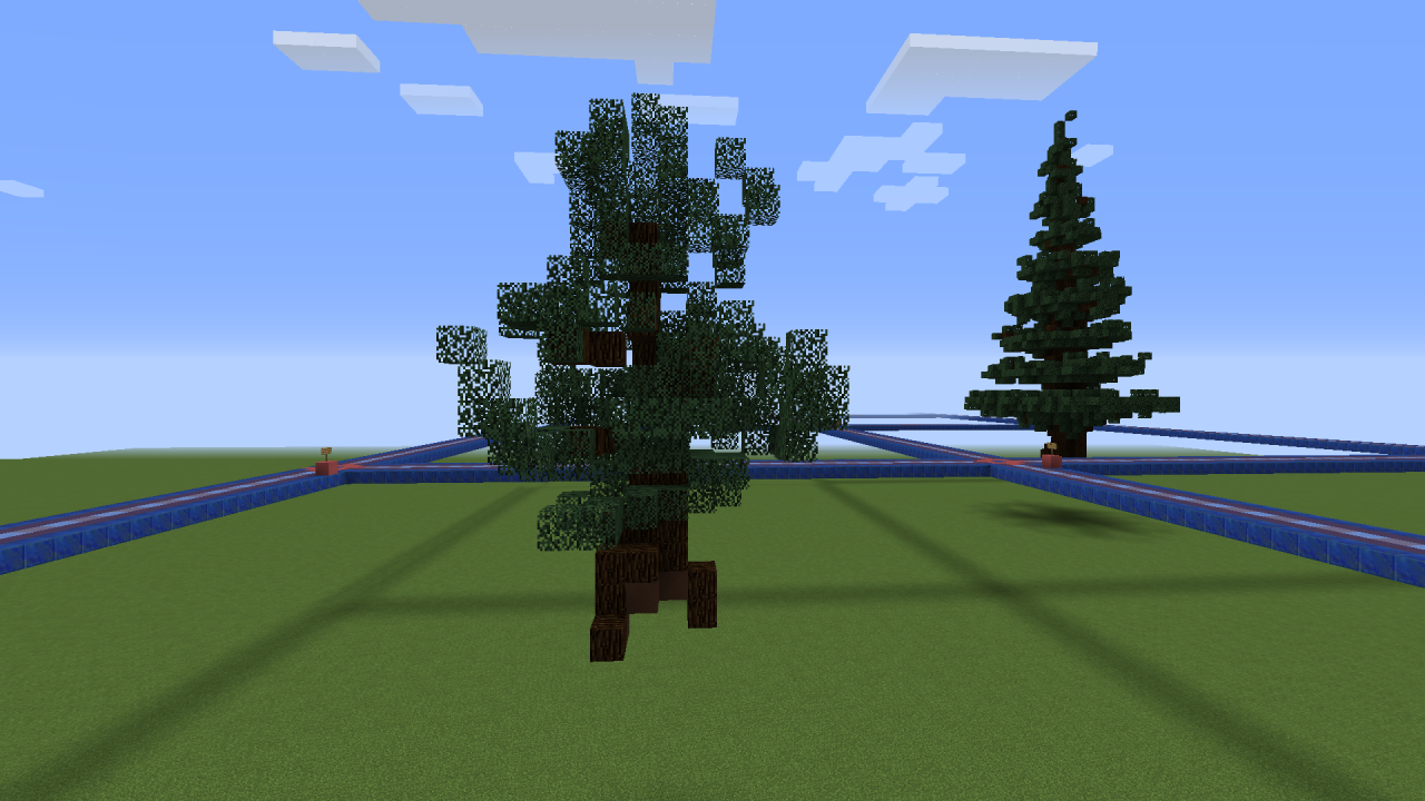 Biome tree pack- Taiga Minecraft Map