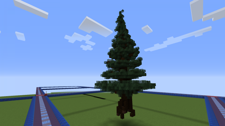 Biome tree pack- Taiga Minecraft Map