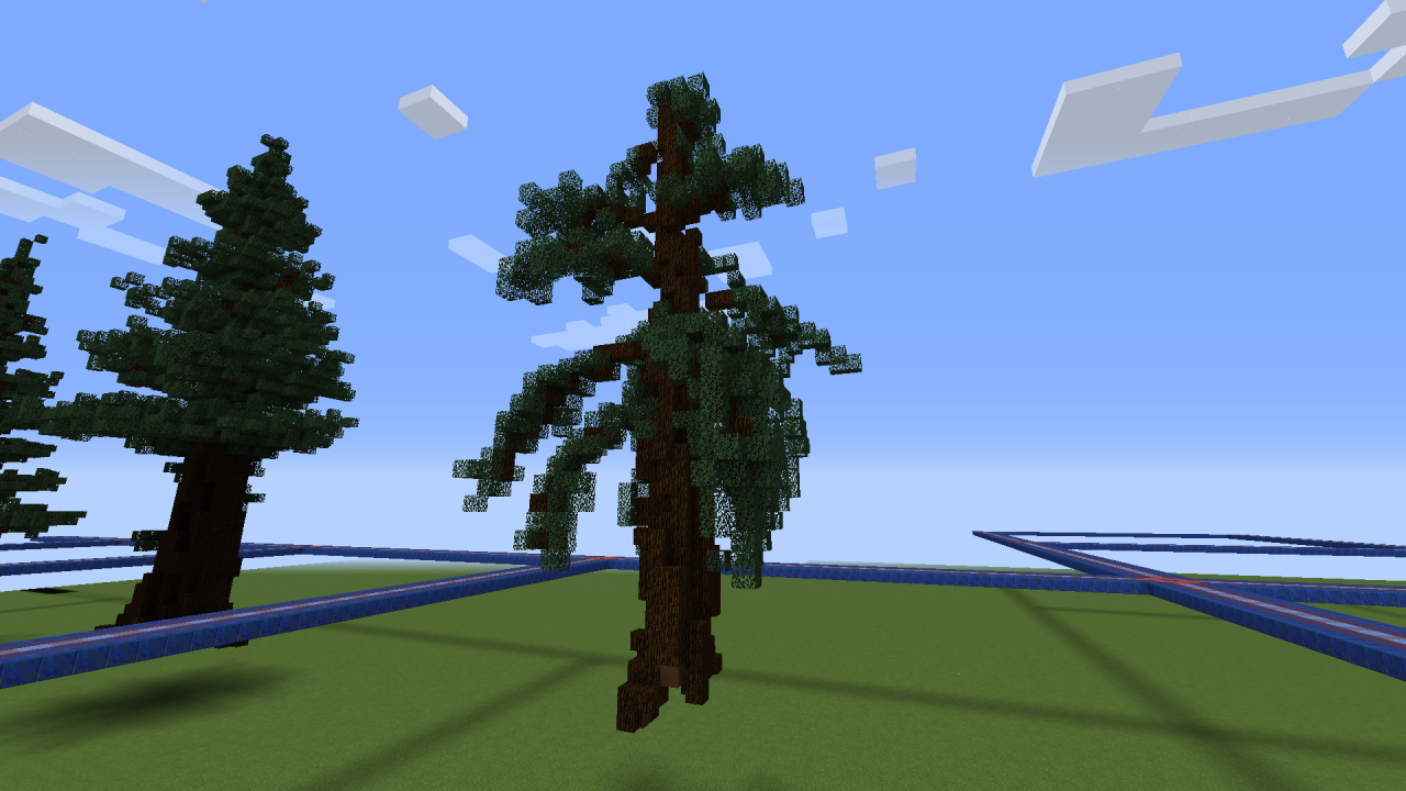 Biome tree pack- Taiga Minecraft Map
