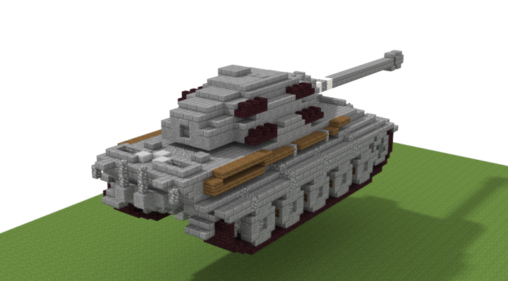 Tiger II Remake (4:1) Minecraft Map