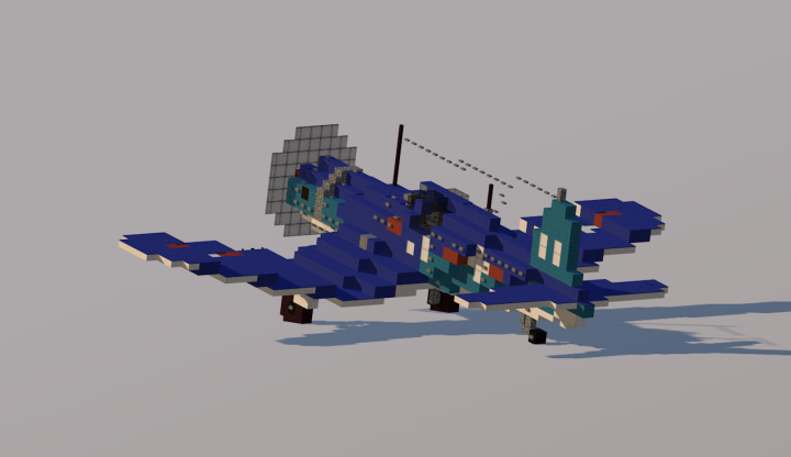 F4U Corsairs + Short Movie (4:1) Minecraft Project