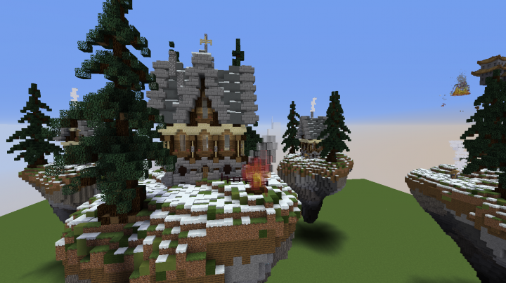 Winter Skywars | Built by Mazz Minecraft Map