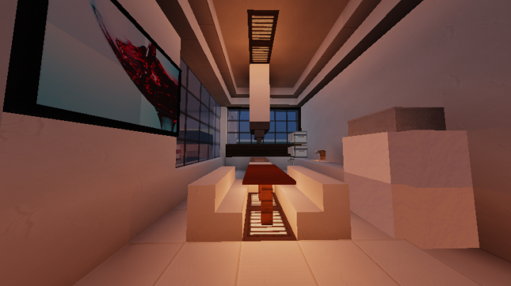 Simple Modern House [Furnished] [Download] Minecraft Map