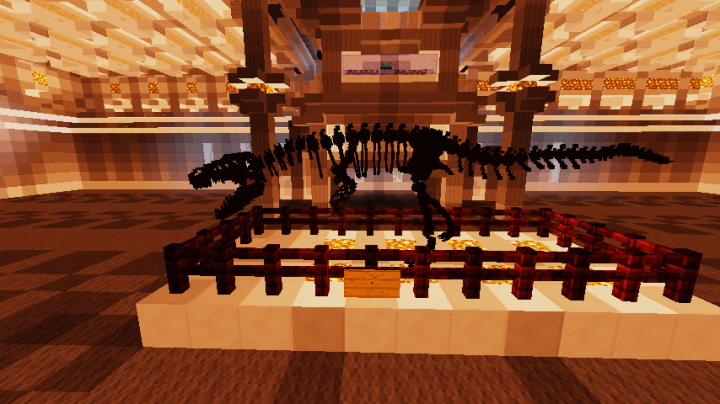 T-rex Minecraft Map