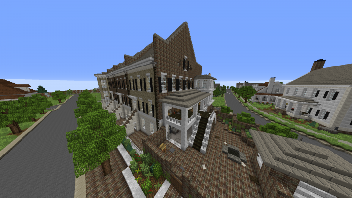 Walking Dead Alexandria (BEST VERSION) Minecraft Map
