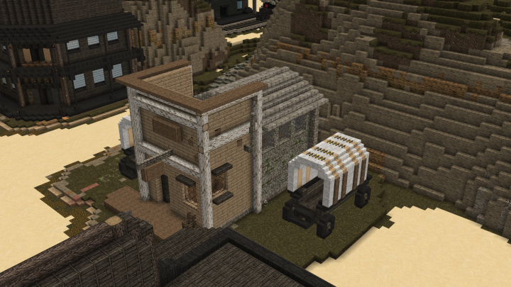 Western Town Minecraft Map