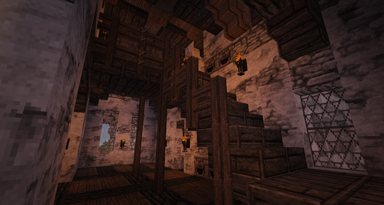 Realistic Medieval Castle 2 [With Interior][Download] Minecraft Map