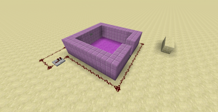 Redstone| Carpet Lava and Drop Trap Minecraft Map