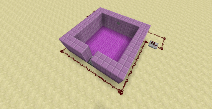 Redstone| Carpet Lava and Drop Trap Minecraft Map