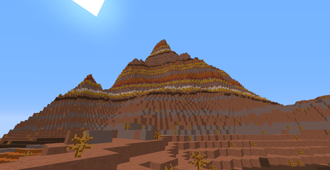 Mesa Hills Minecraft Map