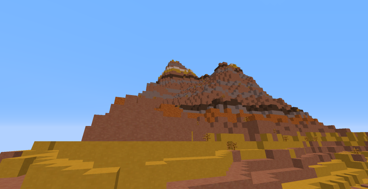 Mesa Hills Minecraft Map