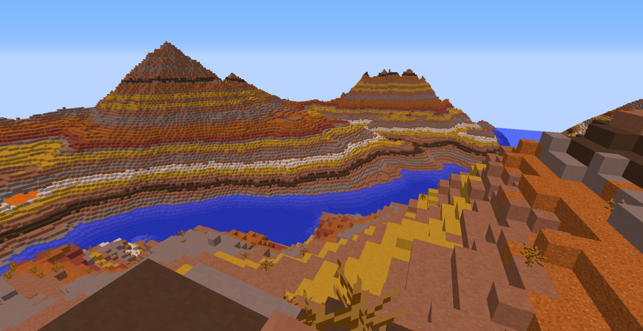 Mesa Hills Minecraft Map