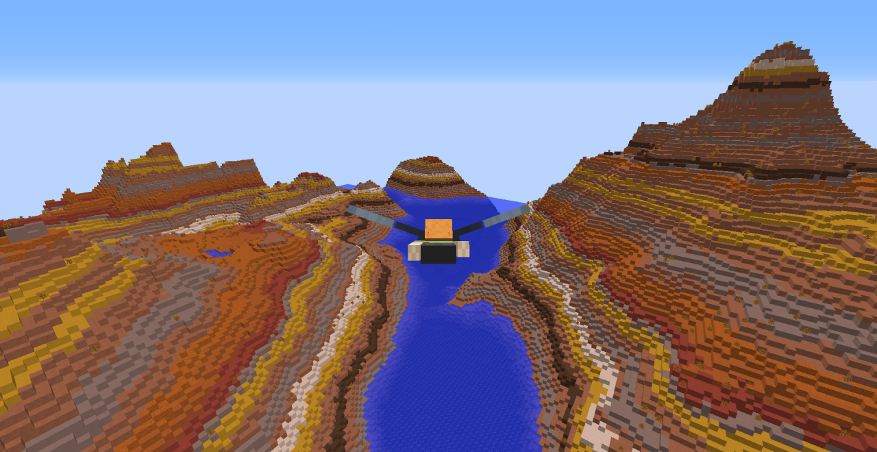 Mesa Hills Minecraft Map