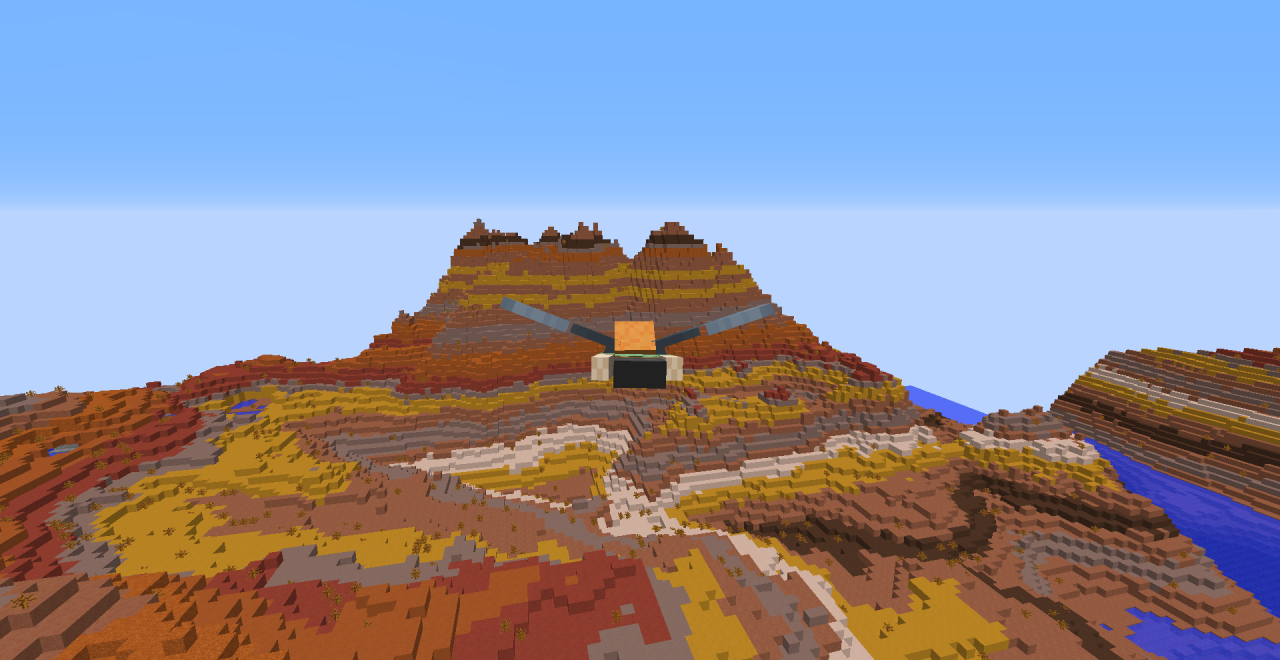 Mesa Hills Minecraft Map