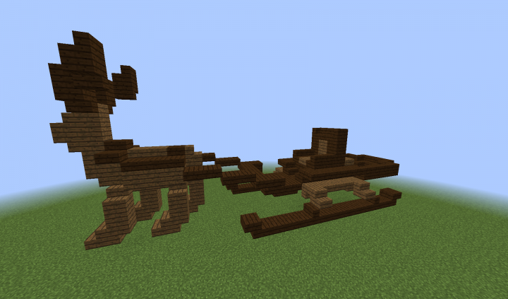 Santa Claus Sled Minecraft Map