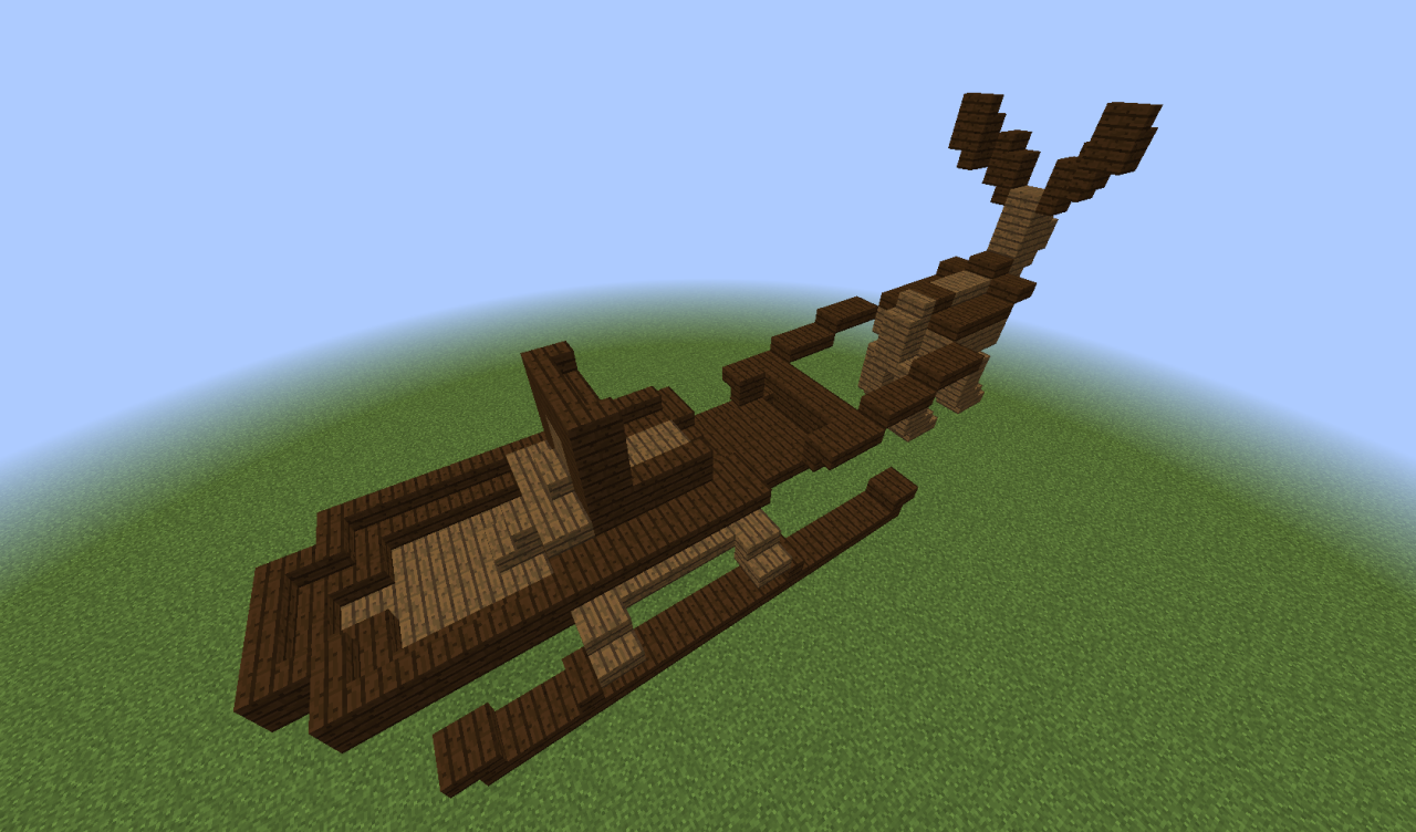 Santa Claus Sled Minecraft Map
