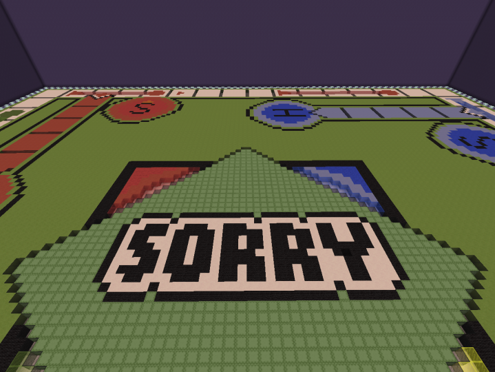 Sorry by EpiCrew based off Sorry by Hasbro Minecraft Map