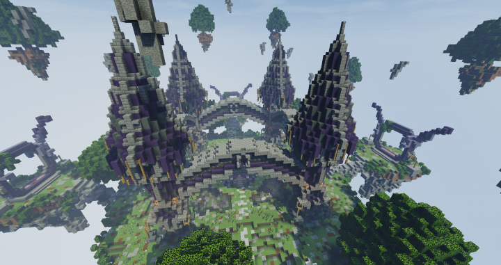 Spawn Floating Minecraft Map