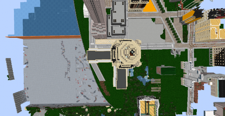 1920's Art Déco skyscraper - LeVeque Tower - Columbus Minecraft Map