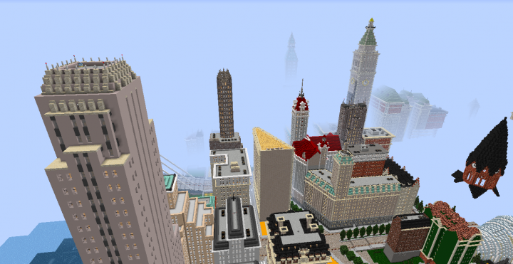 1920's Art Déco skyscraper - LeVeque Tower - Columbus Minecraft Map