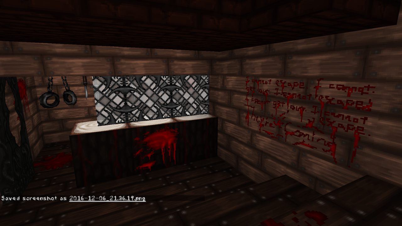 INSANE-mild horror map Minecraft Map