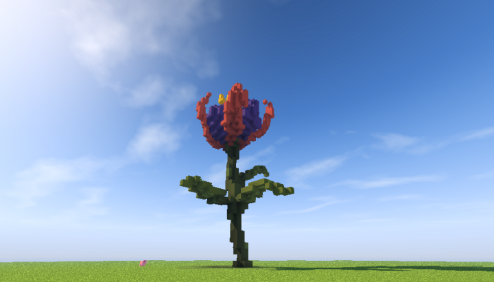 Beatiful Fantasy Flower #1 Minecraft Project