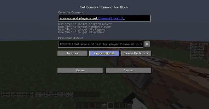 MCEdit Filter For Adding Colour To Scoreboards Minecraft Map