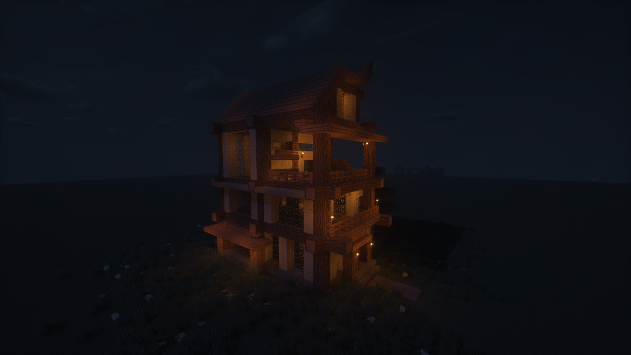 Two Bedroom Contemporary House Minecraft Map