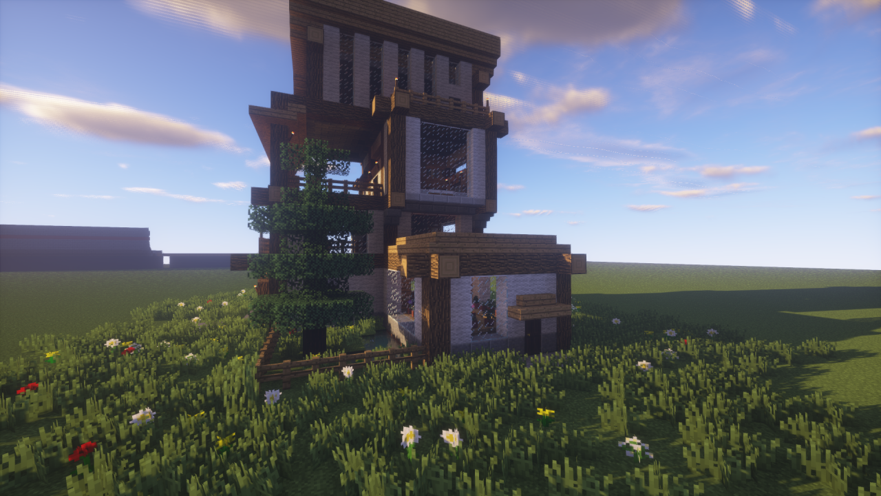 Two Bedroom Contemporary House Minecraft Map