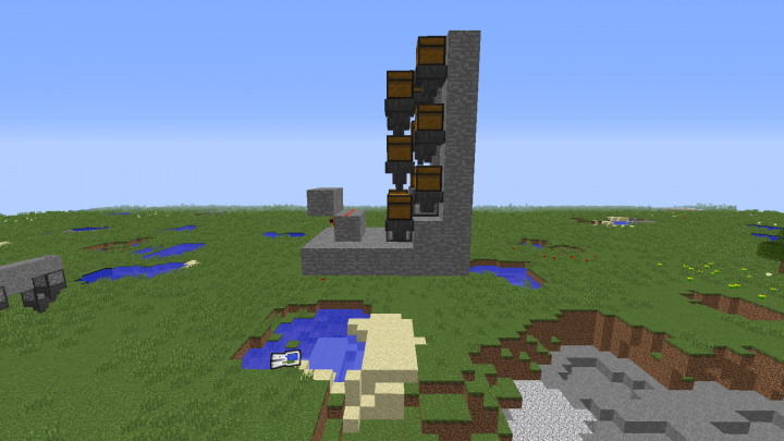 Large Minigun Minecraft Map