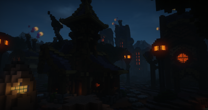 The domain of Ra'vane Minecraft Map