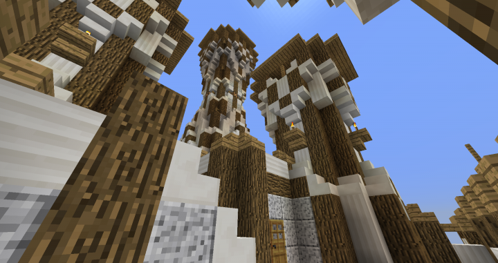 The Wooden Castle Minecraft Map