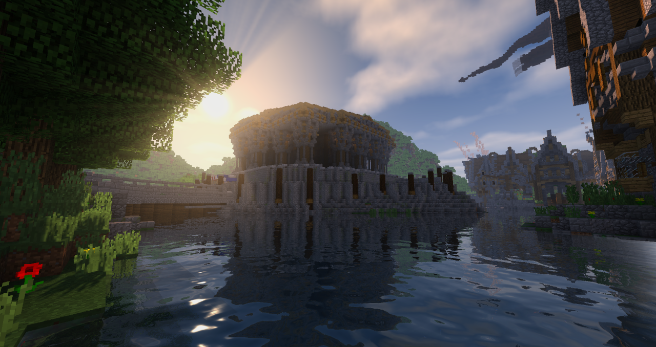 Drayton - The Village Above the Skies Minecraft Map